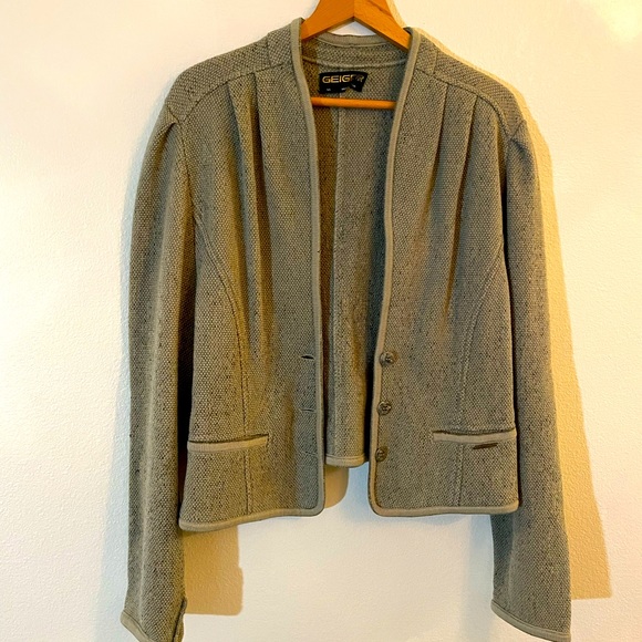 geiger | Jackets & Coats | Geiger Wool Blazer | Poshmark